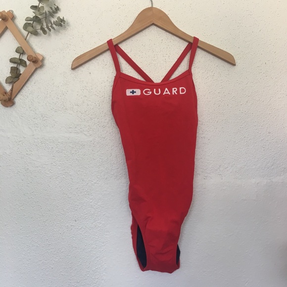Speedo | Swim | Vintage 8s Lifeguard Swimsuit | Poshmark